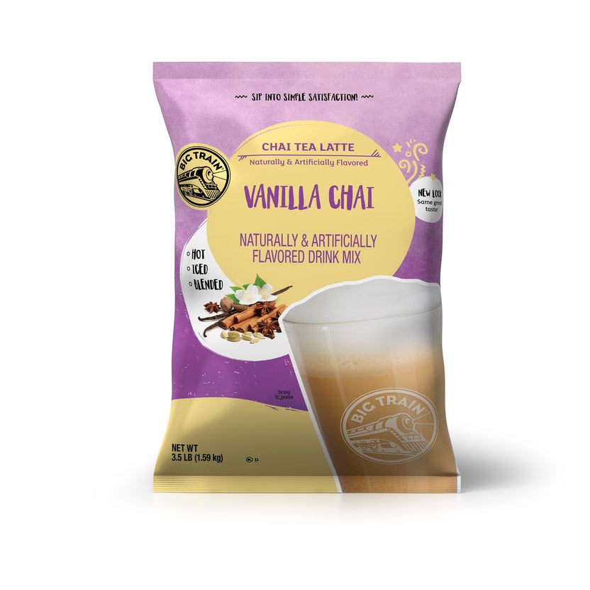 Big Train Vanilla Chai Tea Latte Beverage Mix