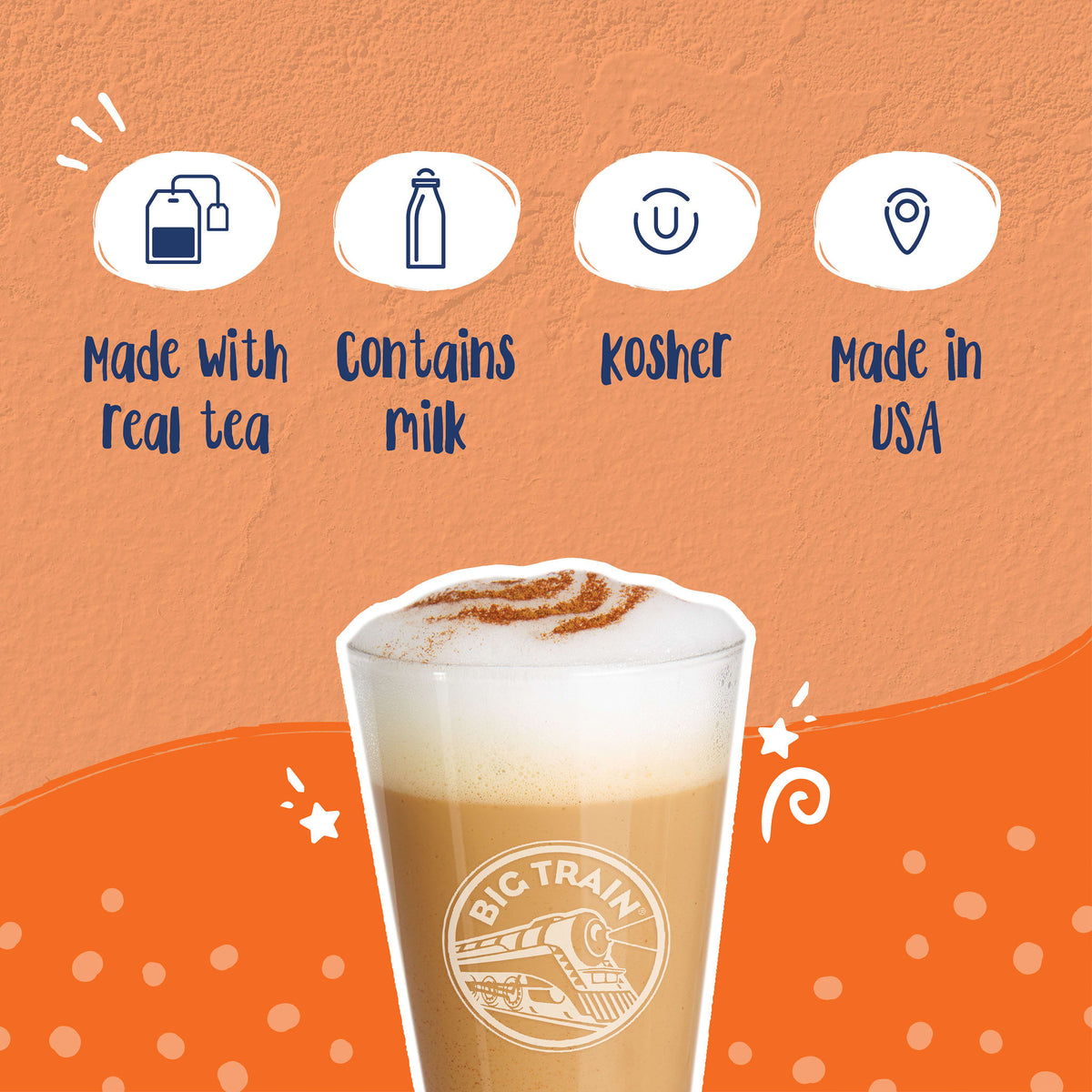 Big Train Spiced Chai Tea Latte Beverage Mix